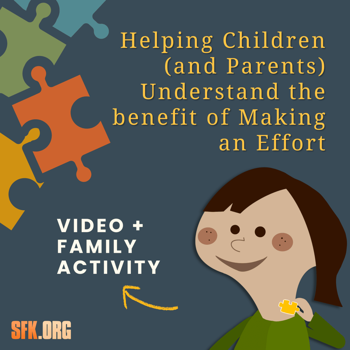Helping children (and parents) understand the benefit of making an ...
