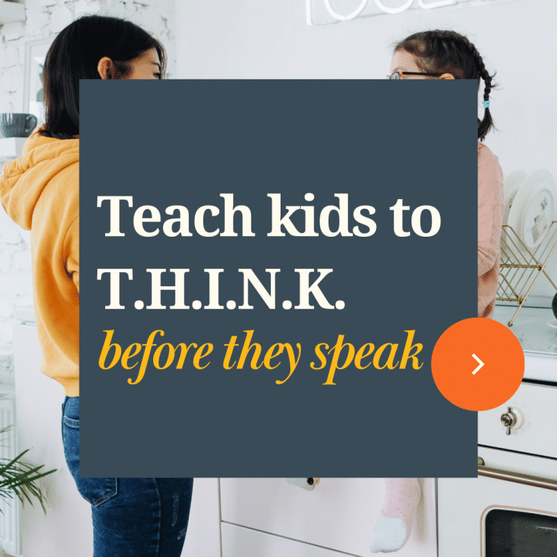 Teach kids to think before they speak | SFK Blog