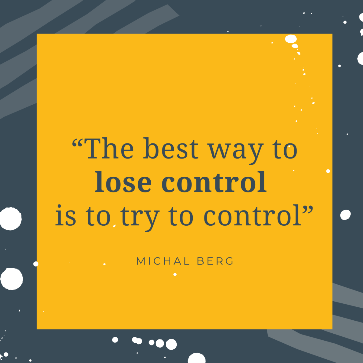 Helping Parents Letting Go of Control | SFK Blog