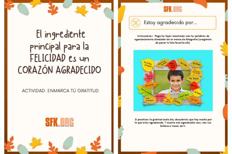 Cómo Ayudar a Nuestros Hijos a Desarrollar Gratitud | SFK Blog